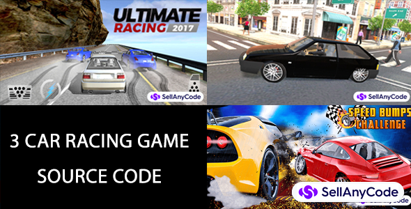 3 Car Racing Game Source Code Source Code - SellAnyCode