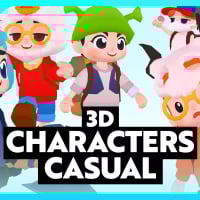 3D Characters - Casual Character Source Code - SellAnyCode