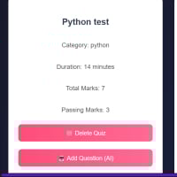 AI Quiz App Source Code - SellAnyCode