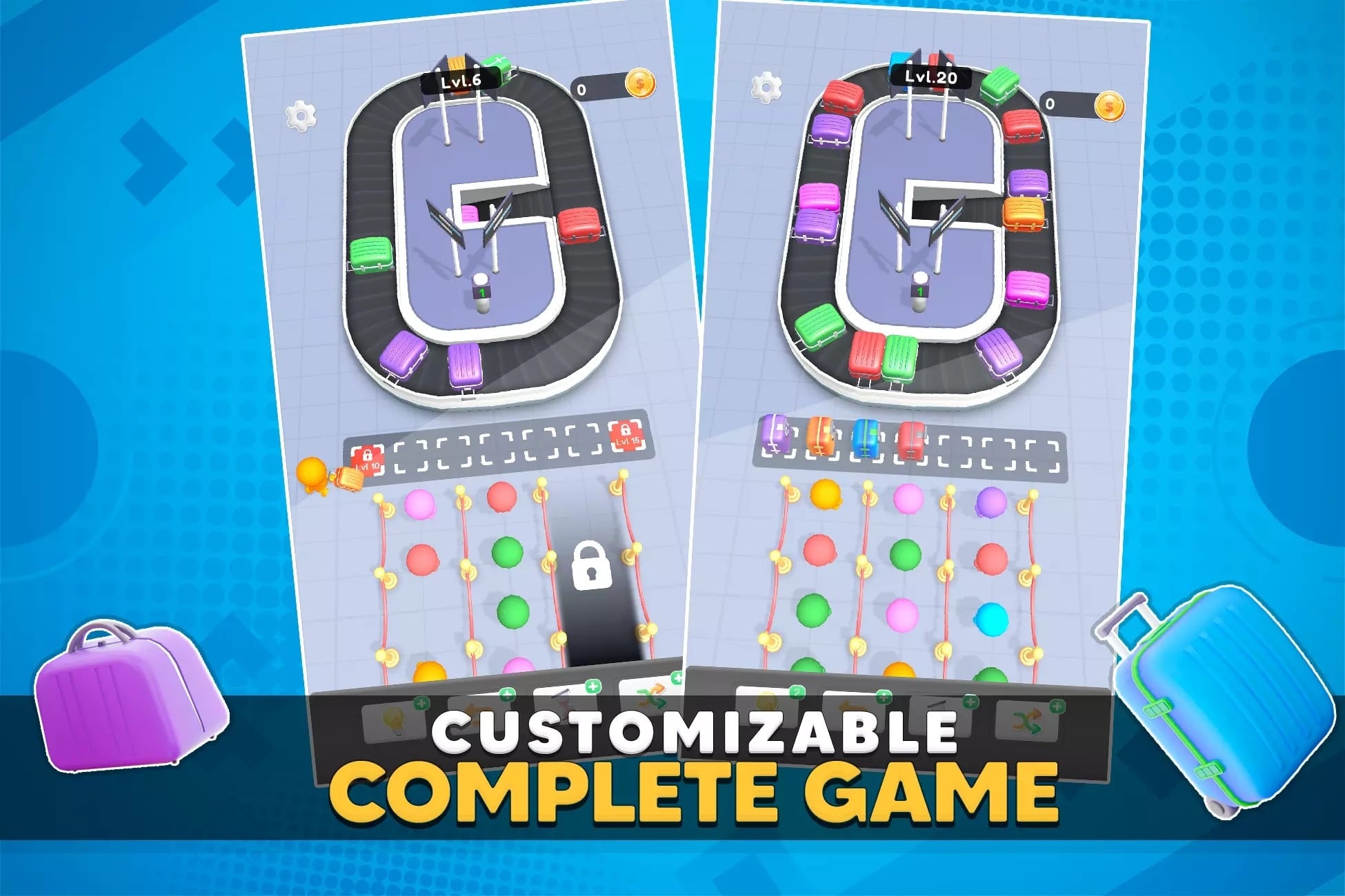 Baggage Jam | Match Game Template Source Code - SellAnyCode