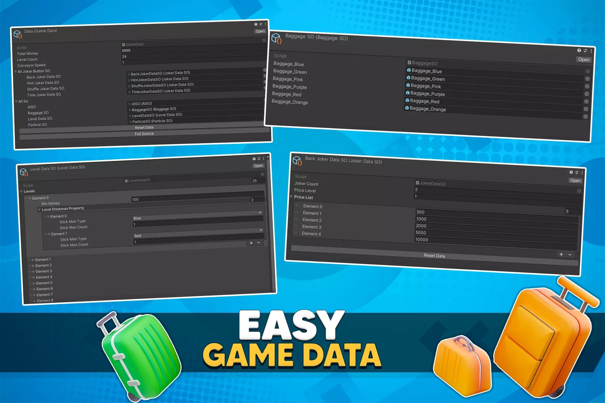 Baggage Jam | Match Game Template Source Code - SellAnyCode