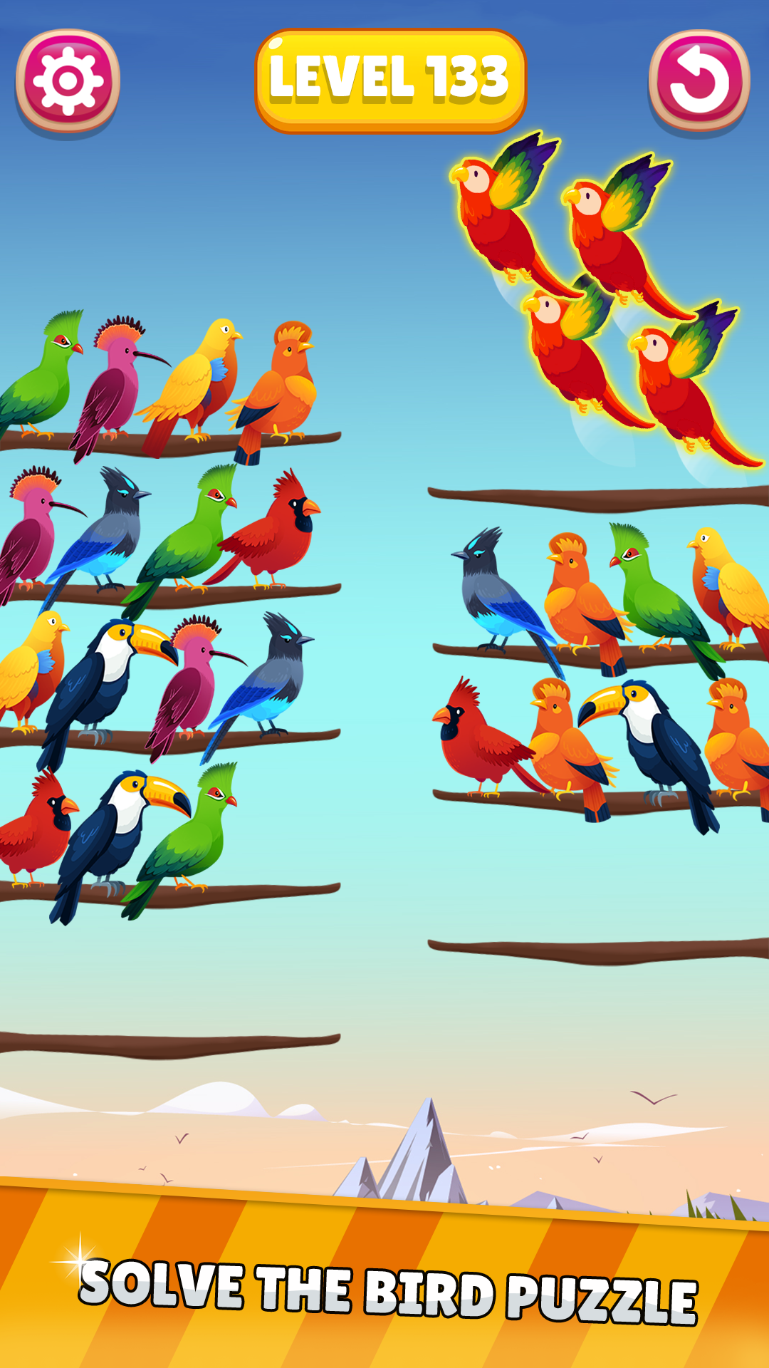 Bird Sort - Color Puzzle Source Code - SellAnyCode