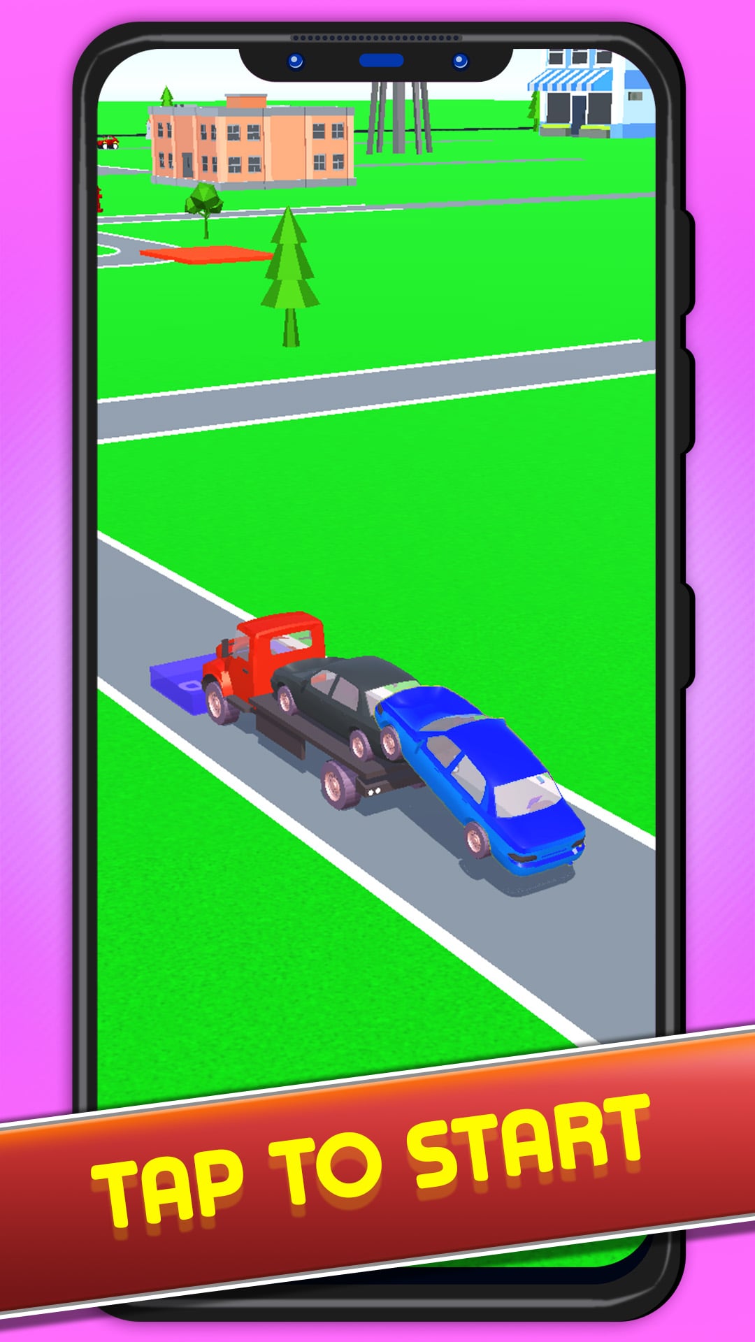 Car Towing And Go Race 3D - New Top Trending Unity Template Game Source Code - SellAnyCode