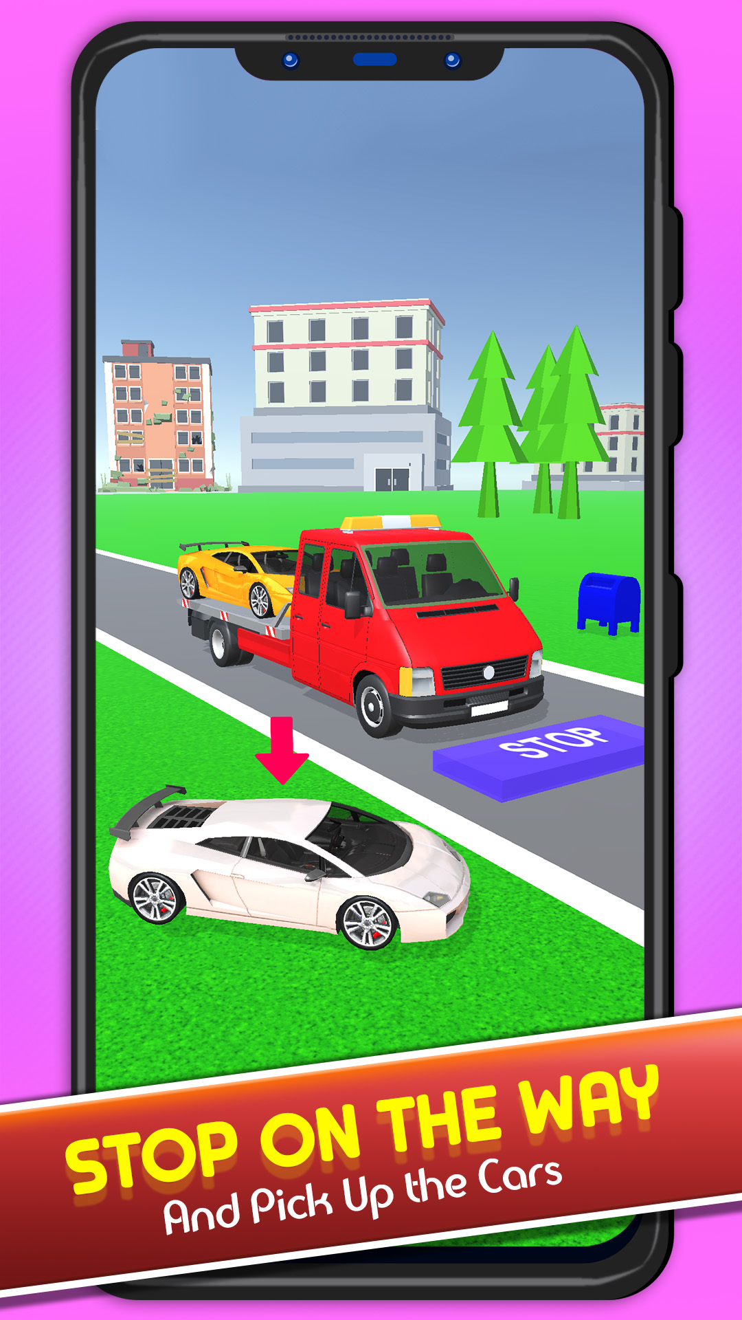 Car Towing And Go Race 3D - New Top Trending Unity Template Game Source Code - SellAnyCode