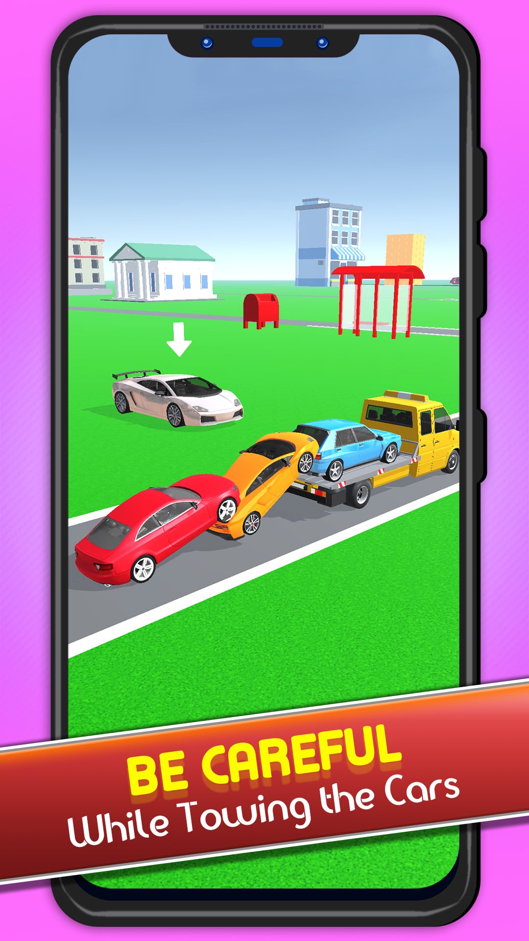 Car Towing And Go Race 3D - New Top Trending Unity Template Game Source Code - SellAnyCode
