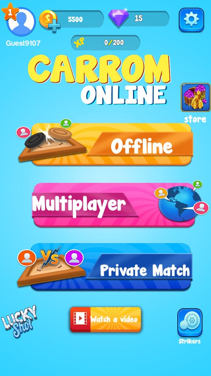 Carrom Online (Unity Game+Admob+iOS+Android) Source Code - SellAnyCode