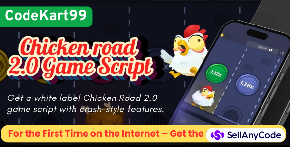 Chicken Road 2.0 Game Full Source Code 2025 Source Code - SellAnyCode