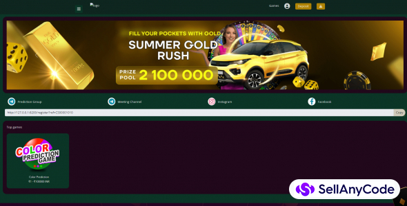 Color Pridiction Source Code - SellAnyCode