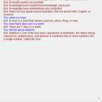 Grade School Chatbot Source Code - SellAnyCode