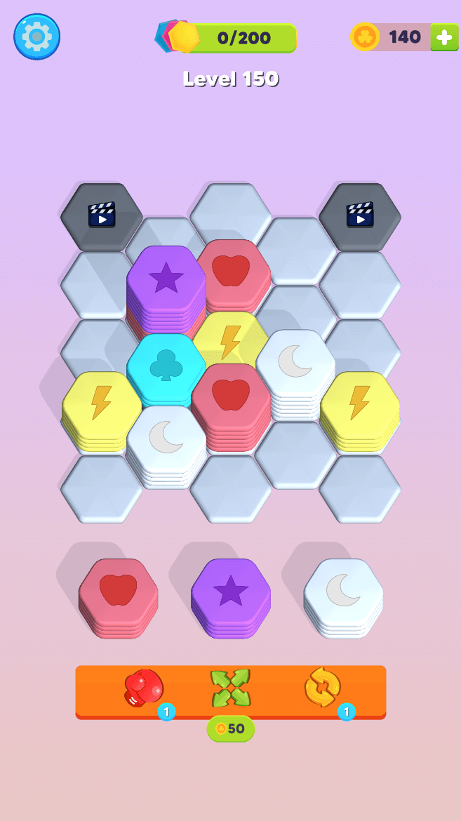Hexa Sort Puzzle Source Code - SellAnyCode