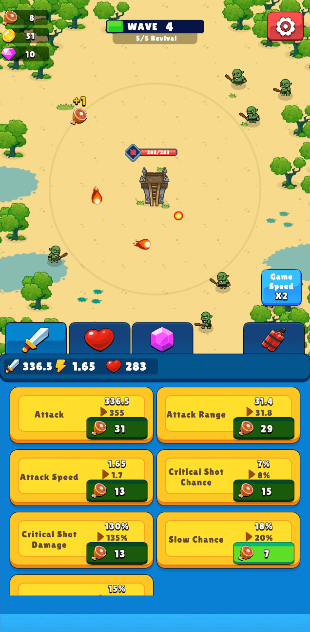 Idle Tower Defense Source Code - SellAnyCode