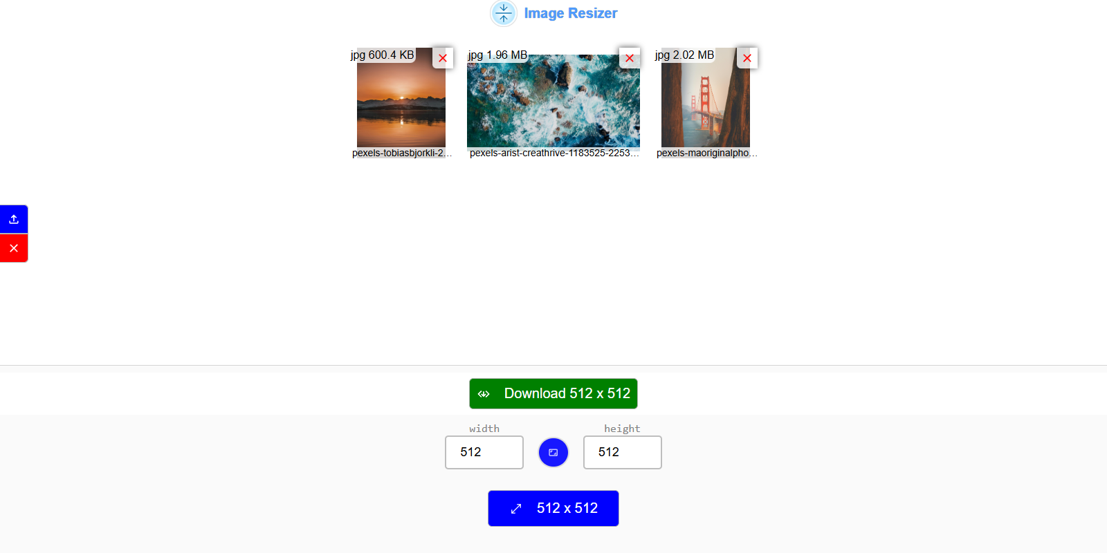 Image Resizer - React Web App Source Code - SellAnyCode