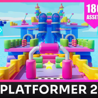 Platformer 2 Obstacles - Low Poly 3D Models Pack Source Code - SellAnyCode