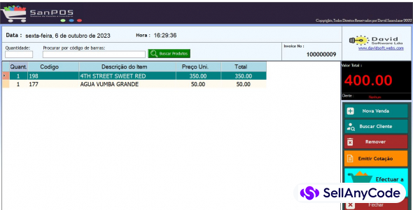 Point Of Sales System Source Code - SellAnyCode