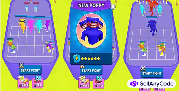 Poppy & Glamrock : Merge Master Source Code - SellAnyCode