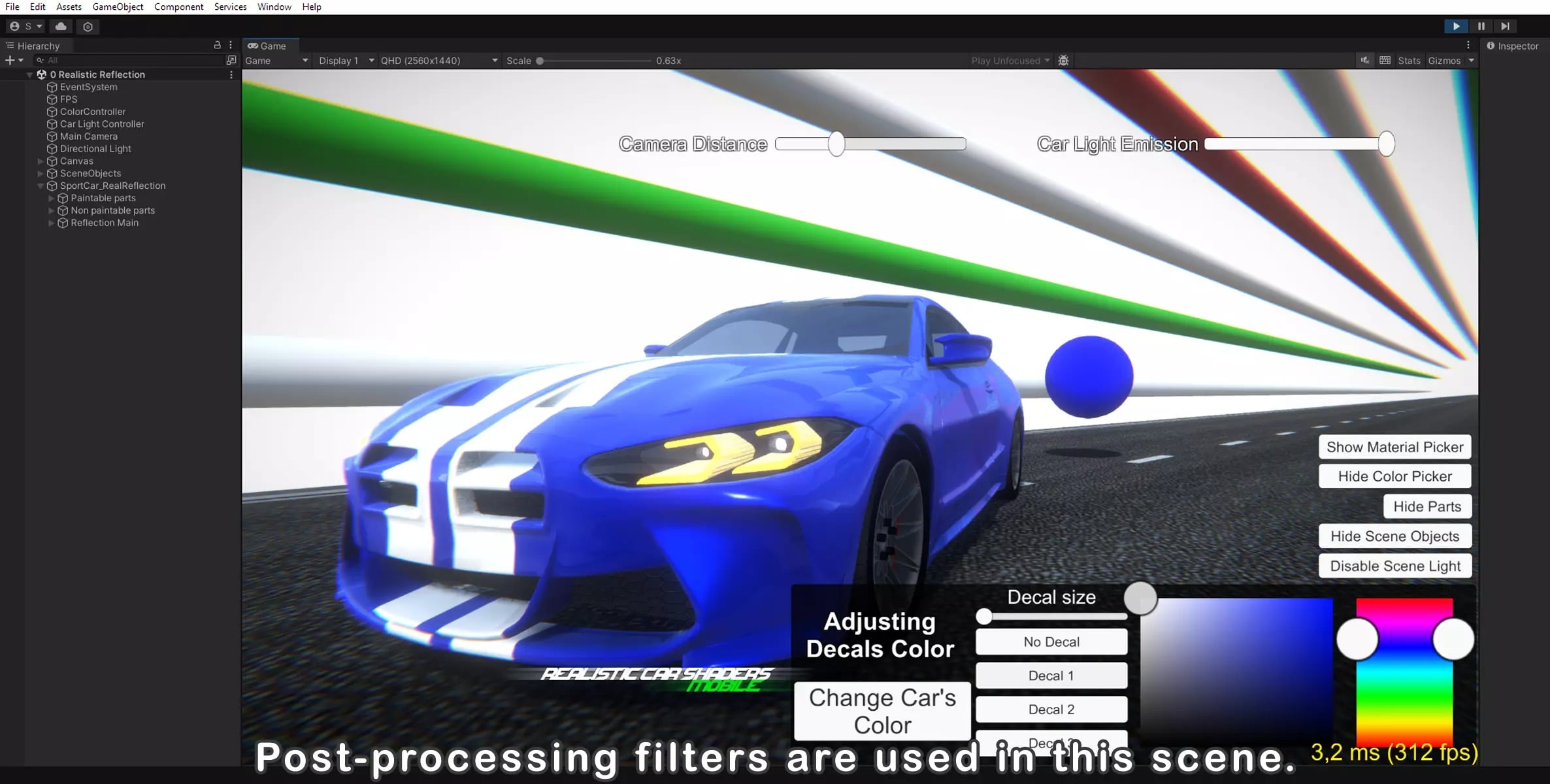 Realistic Car Shaders - Mobile Source Code - SellAnyCode