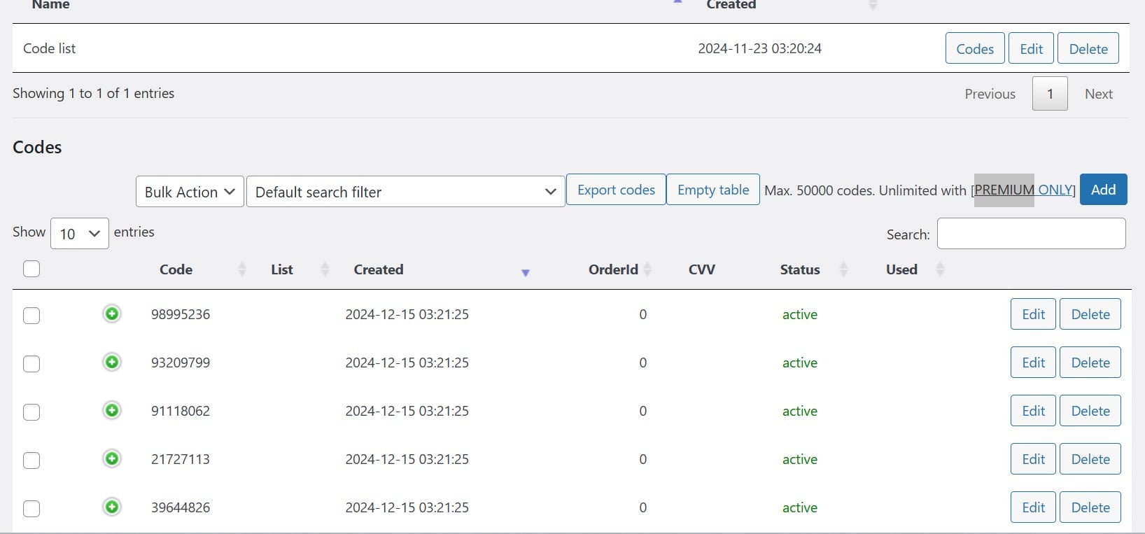 Serial Codes Generator And Validator Premium Source Code - SellAnyCode