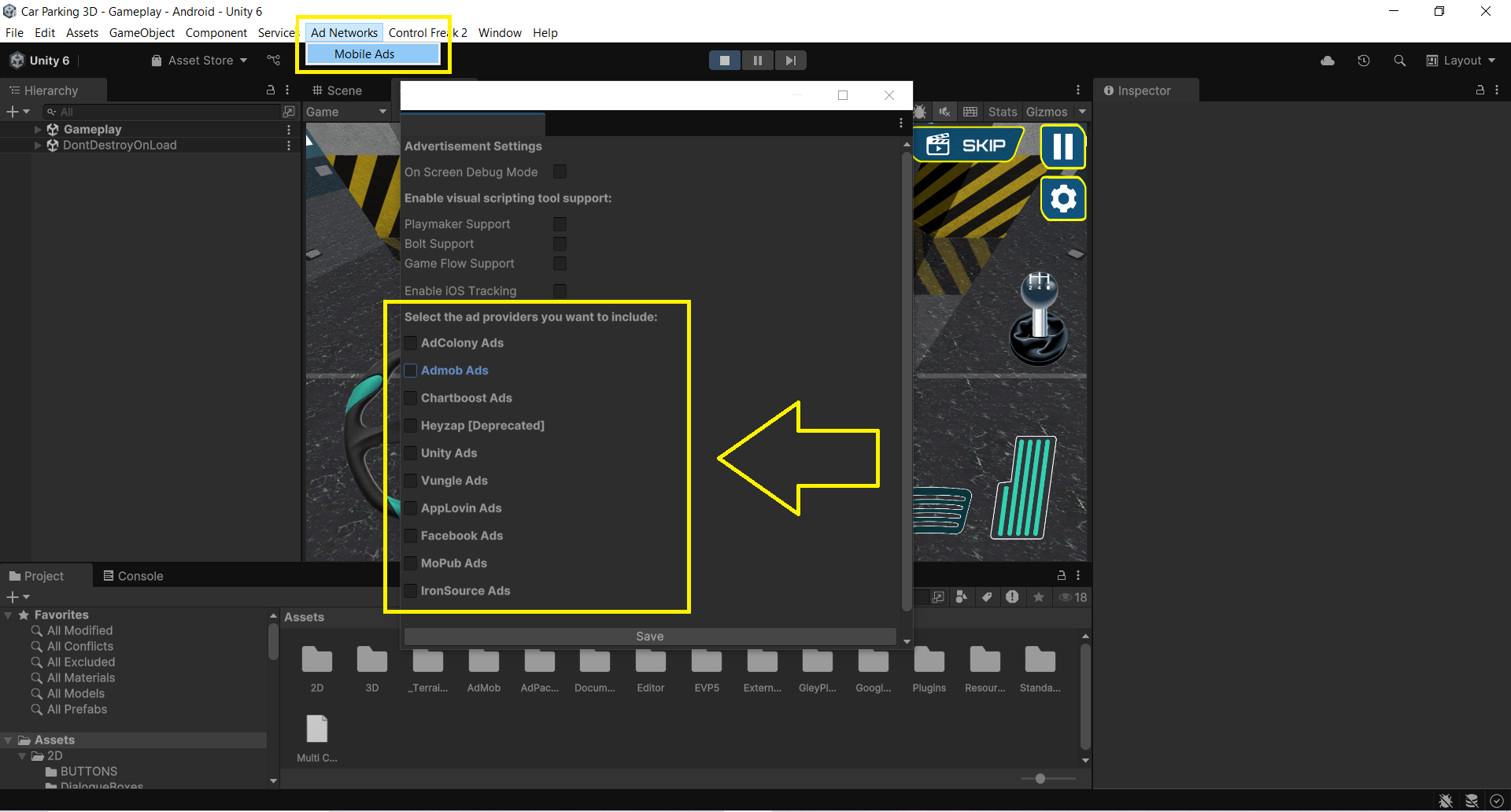 Unity Car Parking Game Template - Parking Game Unity 3D Source Code - SellAnyCode