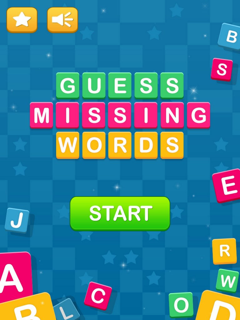 Word Guessing Game For Kids + Guess Missing Word Game + Android Games Source Code - SellAnyCode