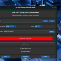 Youtube Thumbnail Downoloader (with Gui) Source Code - SellAnyCode