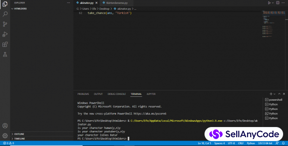 Akinator Source Code - SellAnyCode